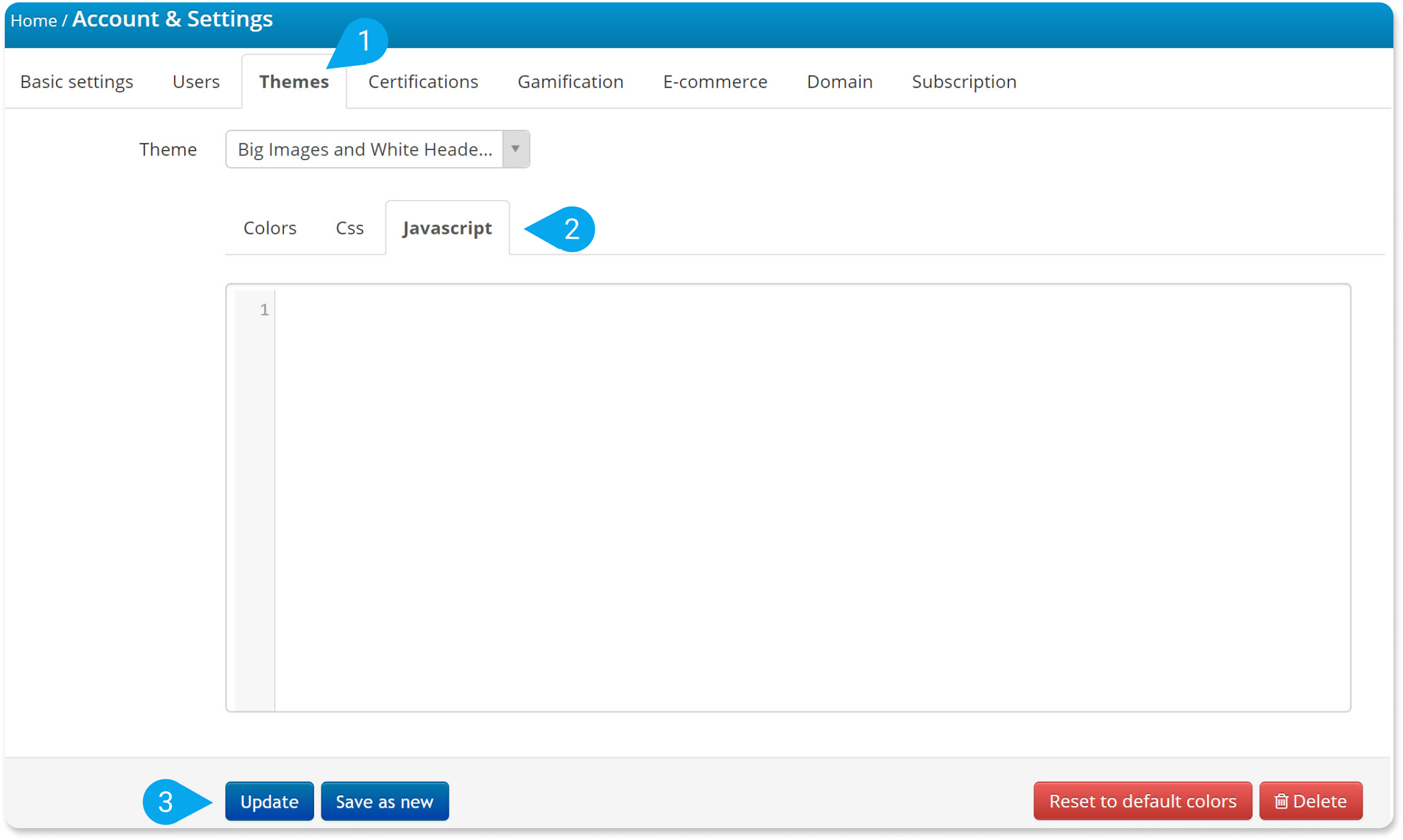 How to add JavaScript to your theme – Epignosis Dev