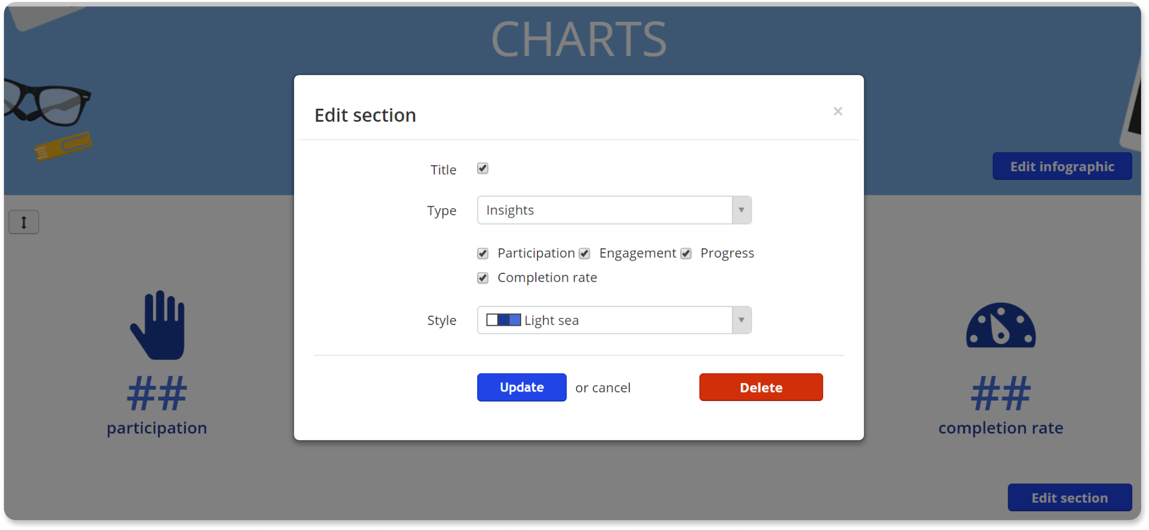 How to create custom infographics in the Legacy interface – TalentLMS ...
