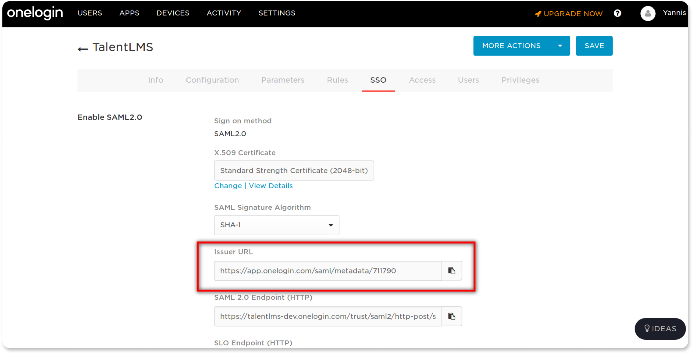 How to configure SSO with OneLogin – TalentLMS Support - Help Center